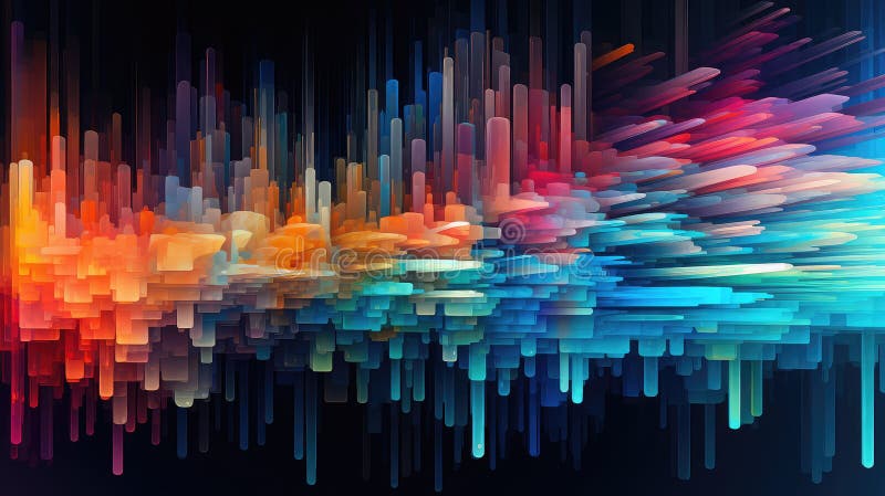 Texture Glitch Error Screen Stock Illustration - Illustration of media ...