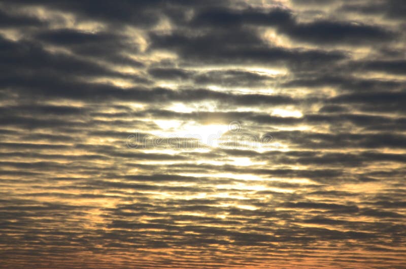 Texture of a Gloomy Cloudy Sky at Dawn Stock Photo - Image of dark ...