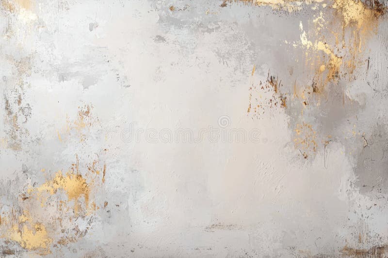 A Texture of Gold on a Beige Wall with a Distressed and Grunge Effect ...