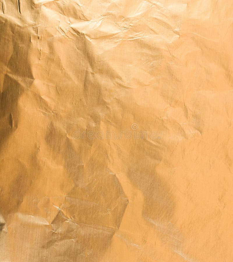 Texture of Gold Foil Backdrop Stock Image - Image of folded, backdrop ...