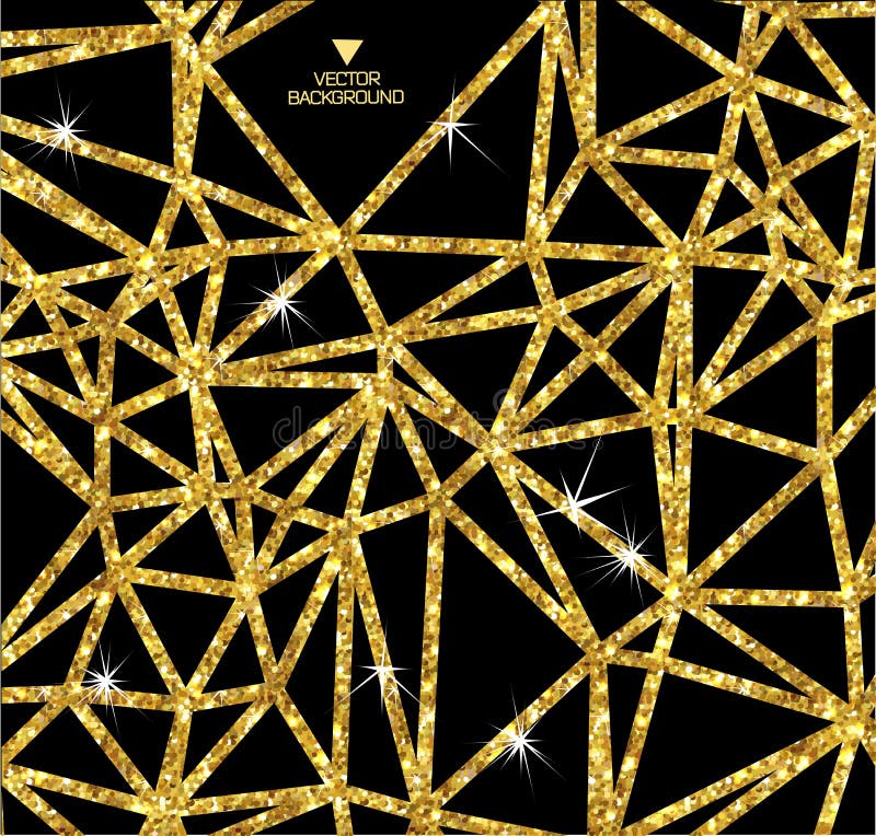 Texture of gold glittering stock vector. Illustration of white - 72251092