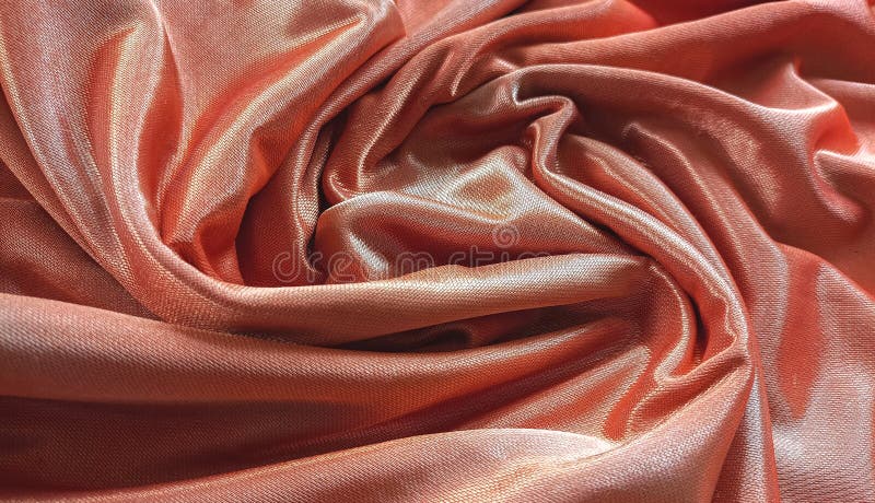 Texture Gold Linen Fabric, Crumpled Linen Background Stock Photo ...