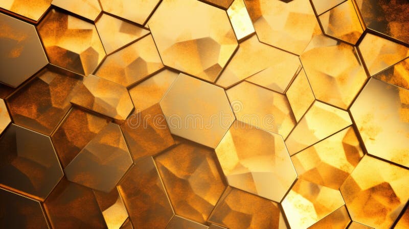 Texture Gold Surface Full Screen, Abstract Illustration Stock ...