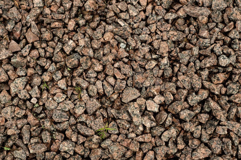 Texture of Granite Stones on the Ground. Stock Photo - Image of brown ...