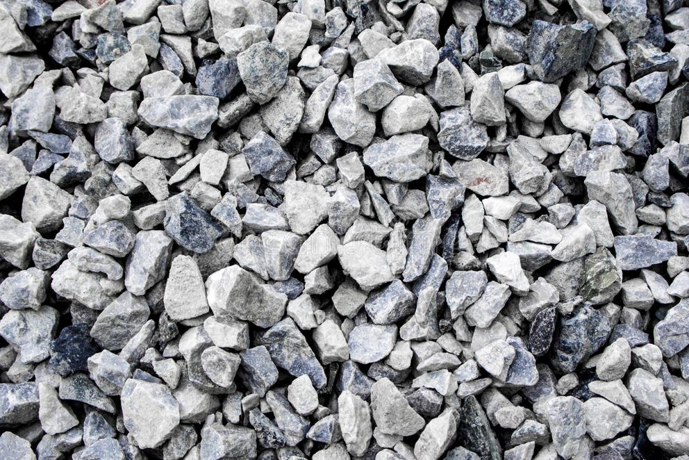 Texture of Gravel Meterial in Construction Site Stock Image - Image of ...