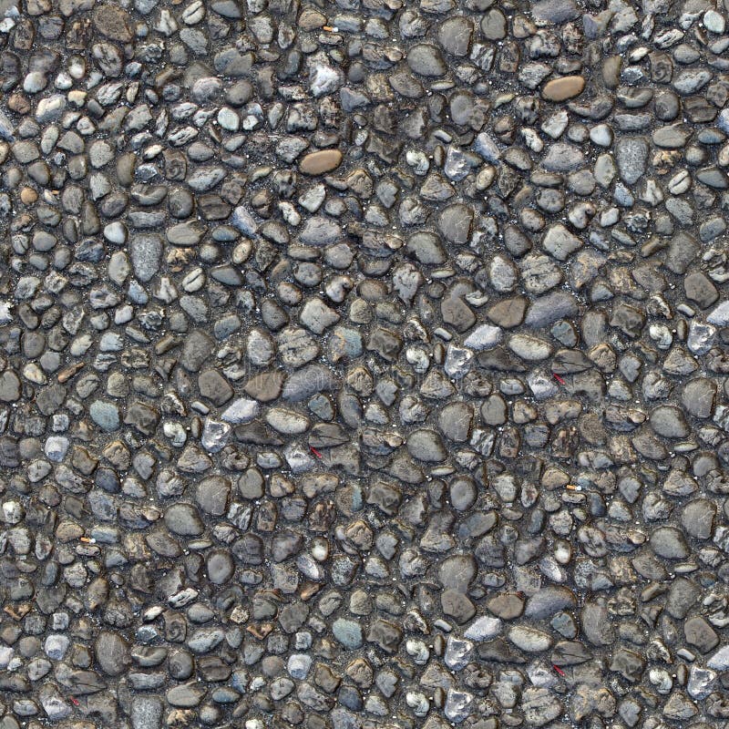 Texture Gravel Pavement. High Resolution Stock Image - Image of surface ...