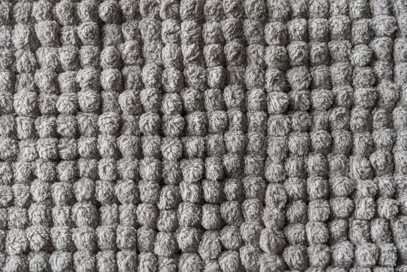 Texture of a Gray Blanket Made of Small Balls Stock Image - Image of ...