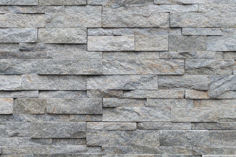 Texture of Gray Brick Slate Stone Wall Surface Stock Photo - Image of ...