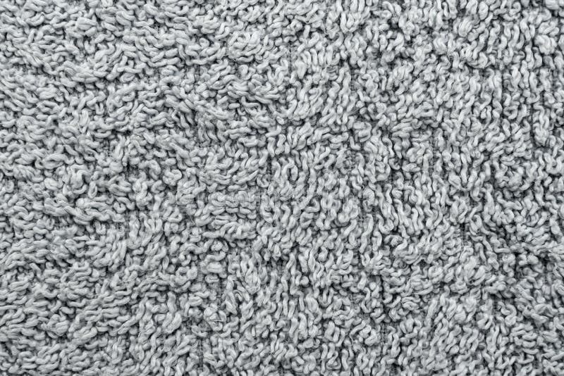 The Texture of the Gray Color Carpet Close-up. Thick Pile Material ...