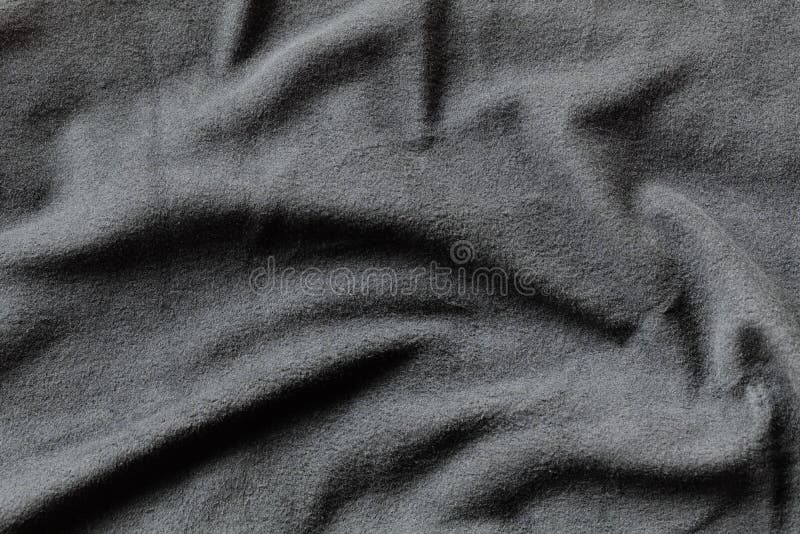 Texture of Gray Fleece, Soft Napped Fabric Stock Photo - Image of view ...