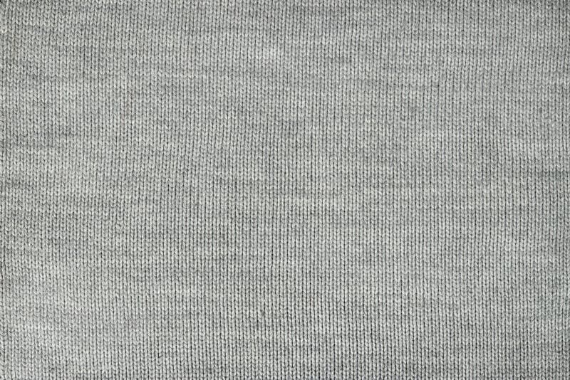 Texture of Gray Knitted Fabric, Close-up, Top View Stock Photo - Image ...