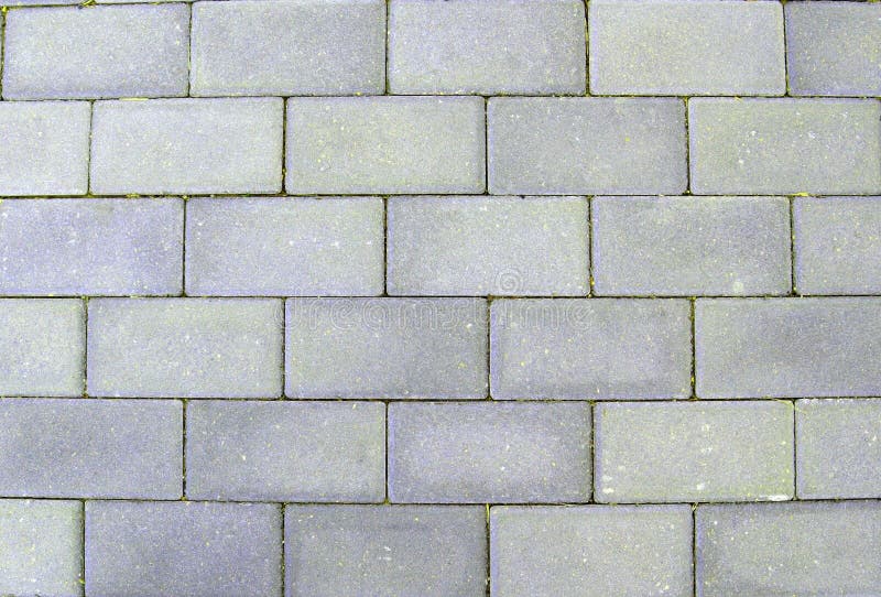 Texture of Gray Rectangular Stone Tiles, Asphalt Color, Closeup Stock ...