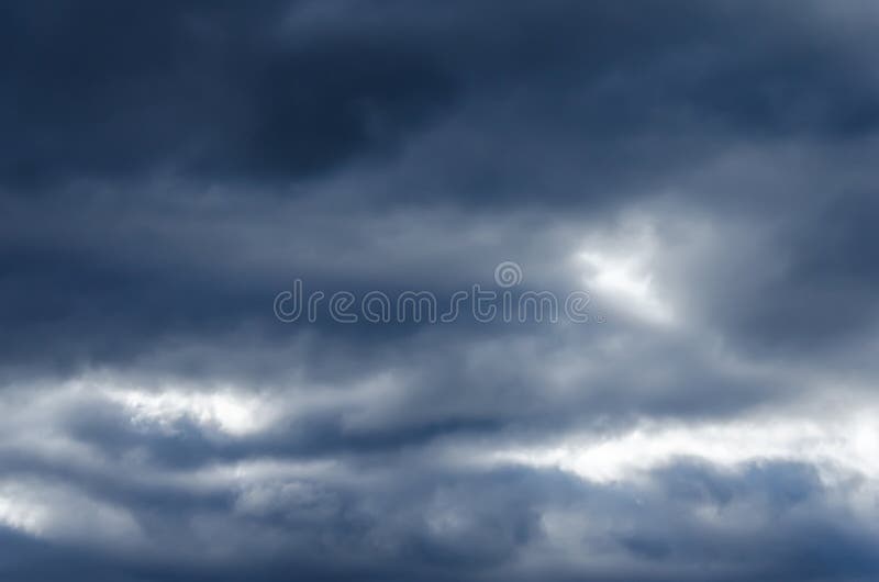 Texture of a Gray Sky with Clouds Stock Photo - Image of america ...