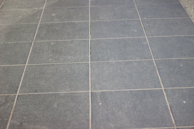 Gray Square Tile Floor stock image. Image of interior - 20771597