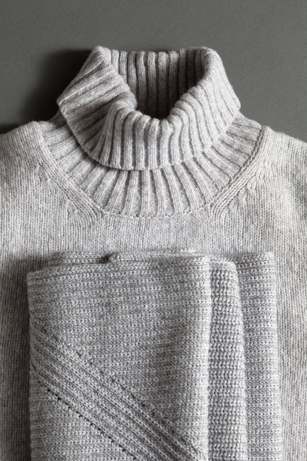 Texture of gray sweater stock photo. Image of fashion - 79303326