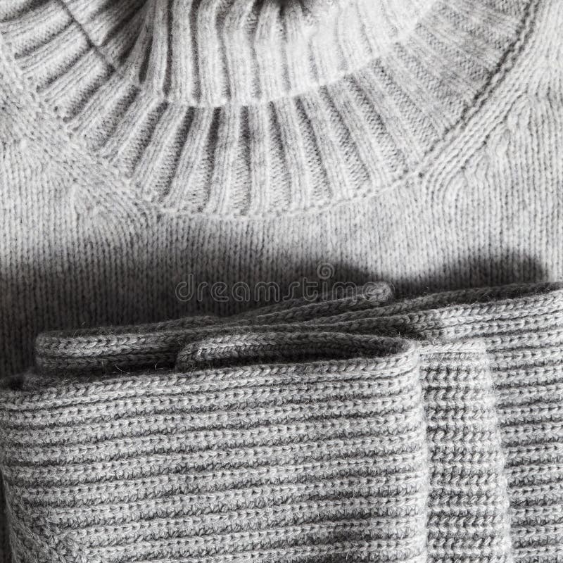 Texture of gray sweater stock photo. Image of fashion - 79303326