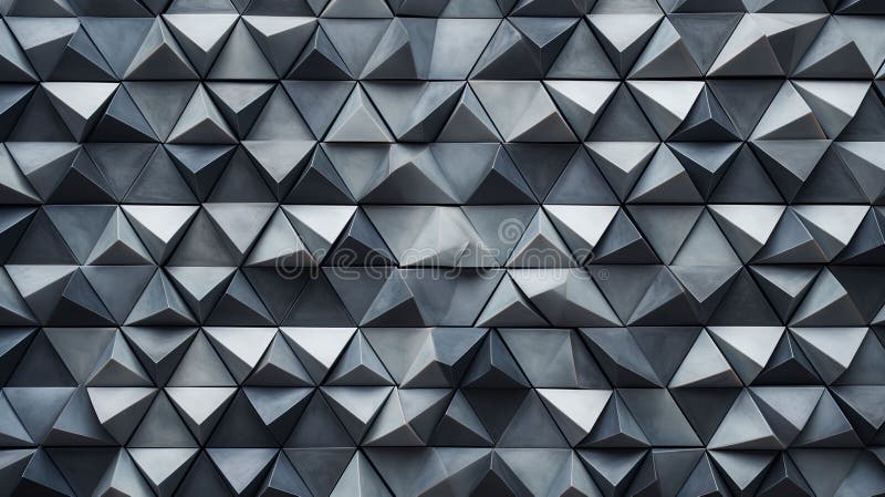 Texture Gray Triangle Pattern Stock Illustration - Illustration of ...