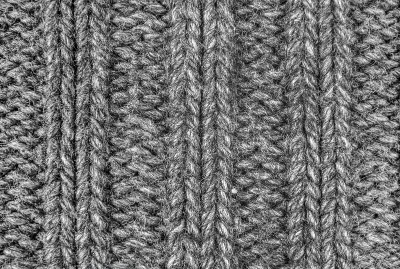 Texture of Gray Woolen Knitted Sweater Closeup, Macro Stock Image ...