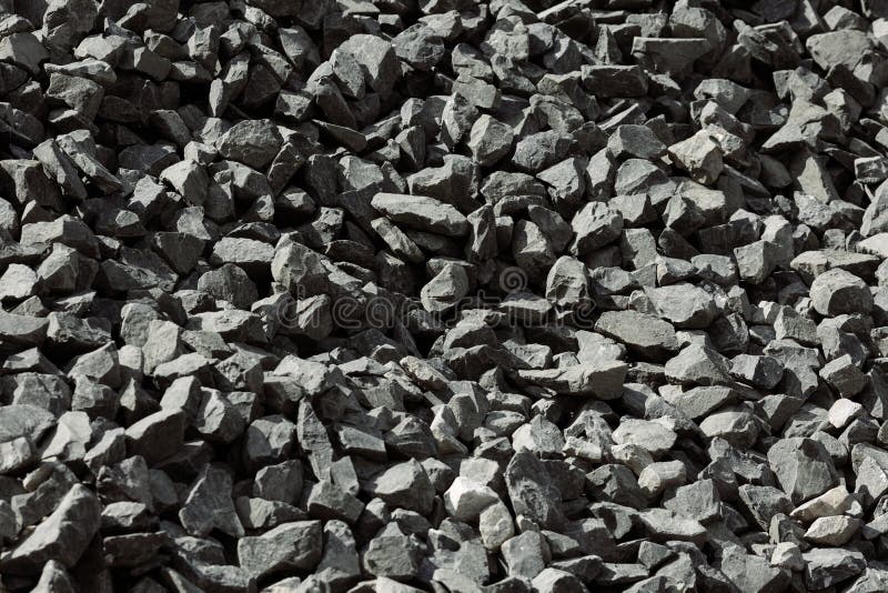 The Texture of Great Rubble. Stones for Construction Stock Photo ...