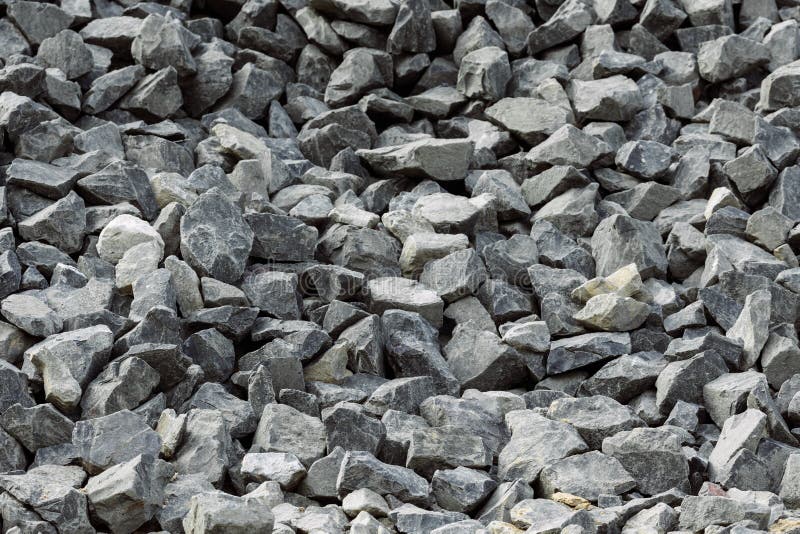 The Texture of Great Rubble. Stones for Construction Stock Photo ...