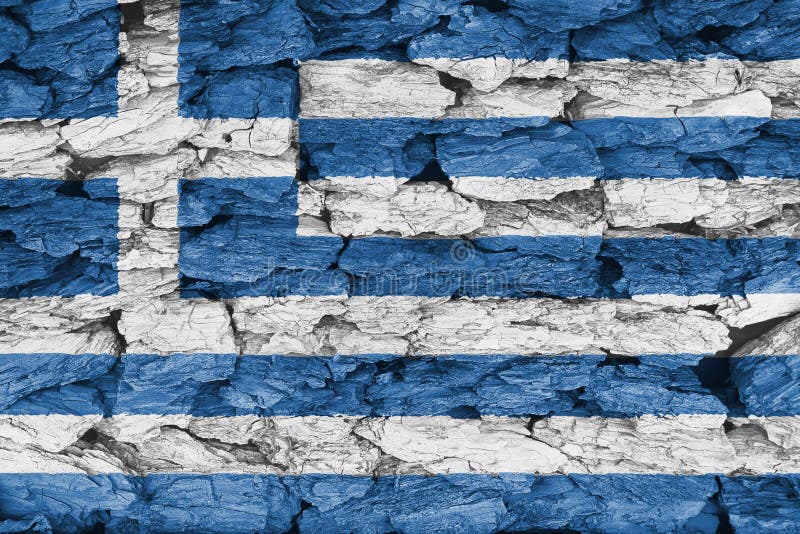 Texture of Greece flag. stock illustration. Illustration of hardwood ...