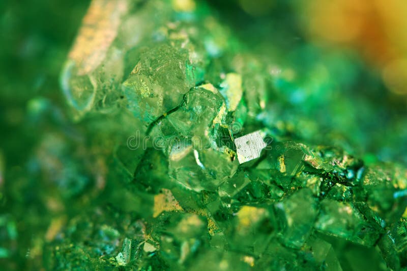 Texture of Green Background, Crystals Agate. Macro. Stock Image - Image ...