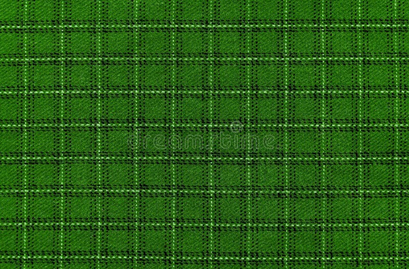 The Texture of the Green Fabric in a Large Cell. Textile. Fibers Stock ...
