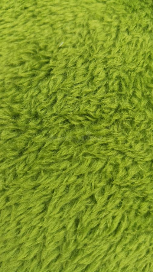 Texture Green Fur in Close Up for Background Stock Photo - Image of ...