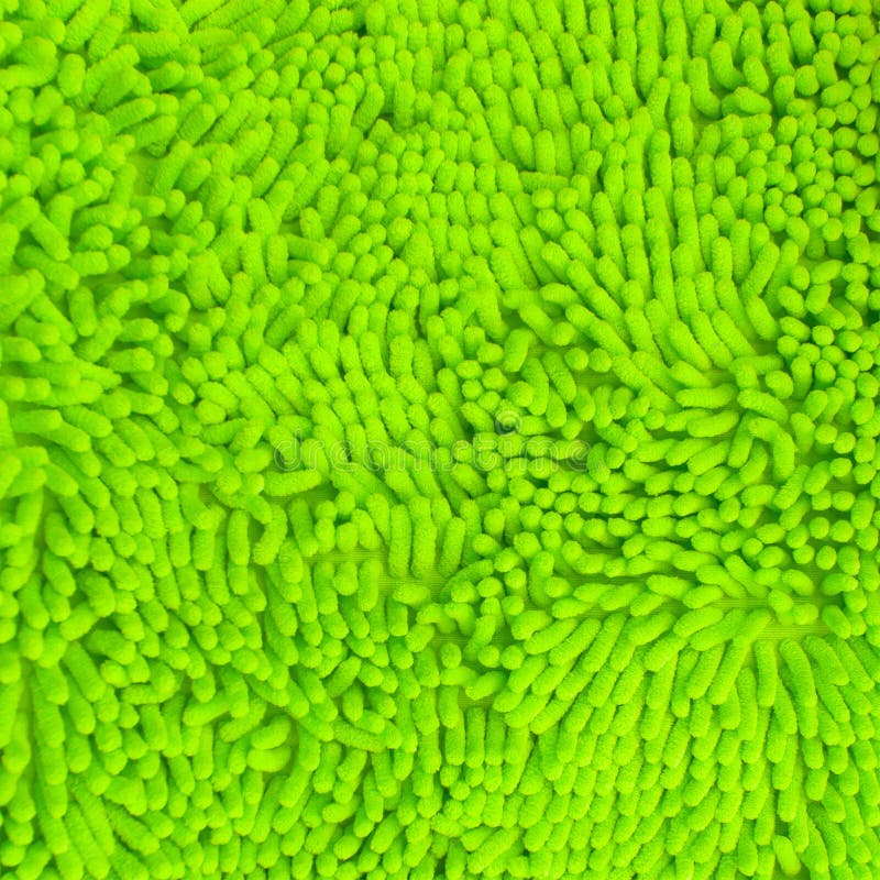 Texture of Green Microfiber Fabric Stock Image - Image of closeup ...