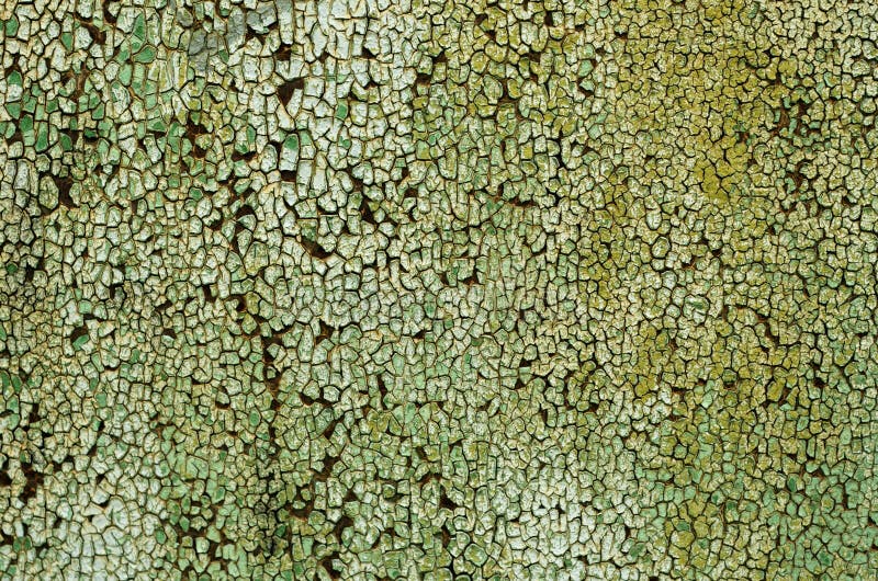 A Texture of Green Paint on a Metal Stock Image - Image of pattern ...