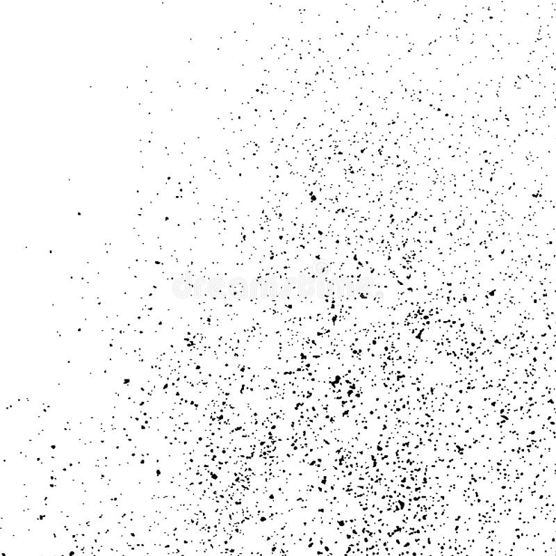 Texture Grenue Noire D'isolement Sur Le Fond Blanc Illustration de ...