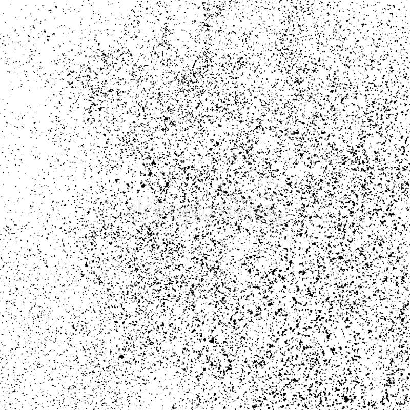 Texture Grenue Noire D'isolement Sur Le Fond Blanc Illustration de ...