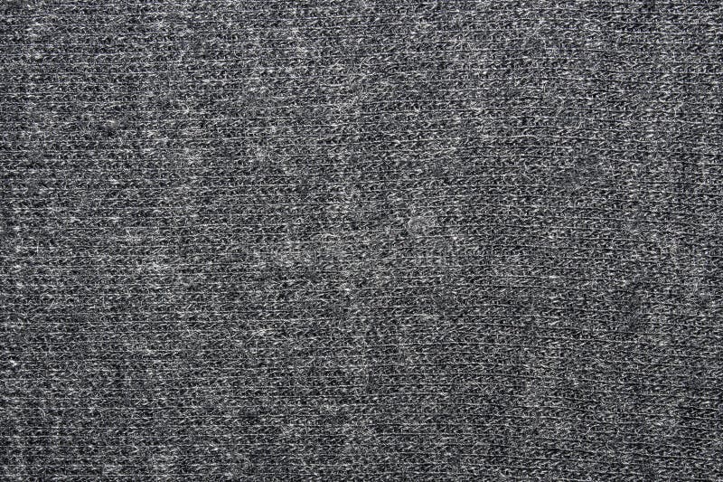 The Texture of Grey Woolen Woven Fabric.the Gray Woolen Background is ...