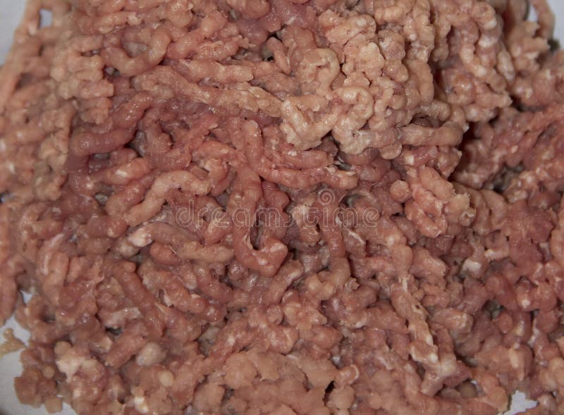 Texture of Ground Meat of Poultry, Pork and Beef Stock Photo - Image of ...