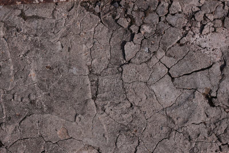 Dry Cracks in the Land, Severe Water Scarcity. Stock Image - Image of ...