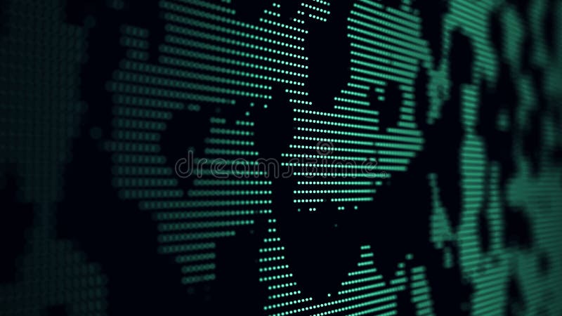 Texture of Halftone Dots. Futuristic Abstract Background. Particle Pattern. Visualization of Big ...