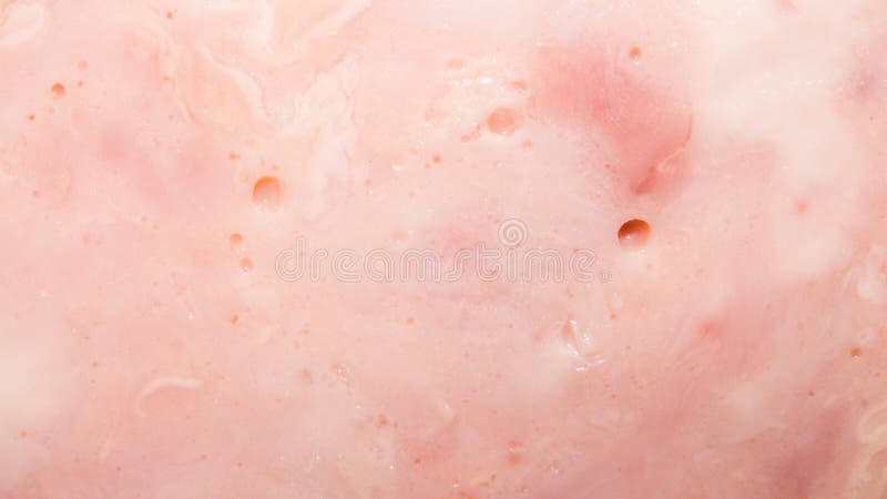The Texture of the Ham.Fresh Pork Ham.Ham Background. Stock Image ...