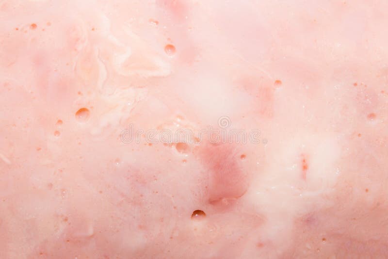 The Texture of the Ham.Fresh Pork Ham.Ham Background. Stock Image ...