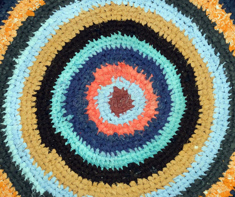 Texture of handmade rag stock image. Image of knit, handcrafted - 65451883