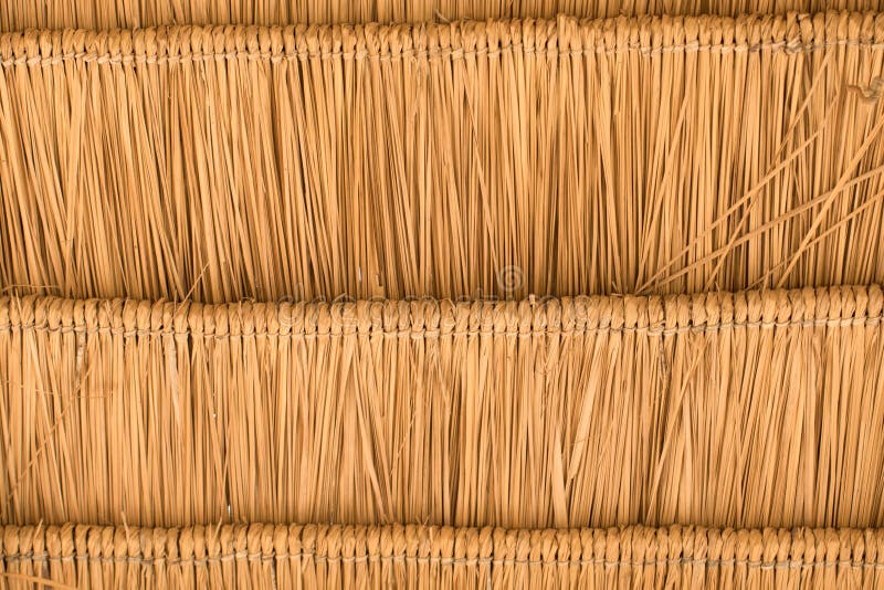 Texture of hay stack roof. stock photo. Image of closeup - 74601794