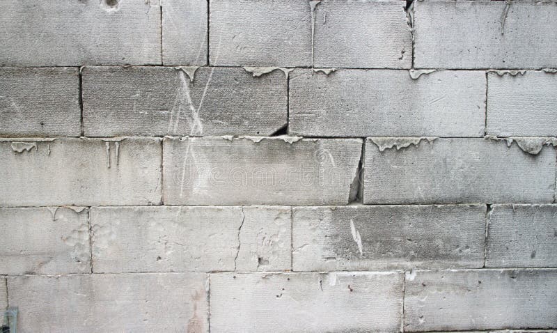 The Texture of the Hebel Wall is Left Alone Stock Image - Image of home ...