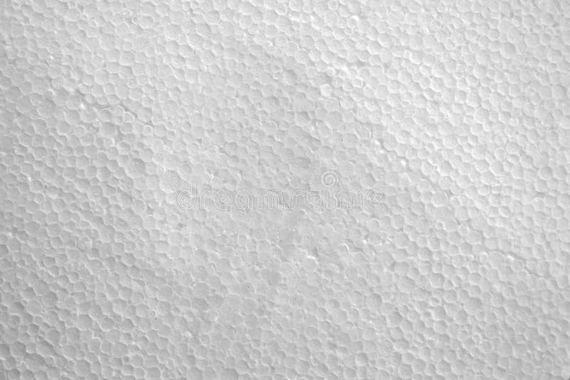Texture of High Magnification White Styrofoam Foam Block Smooth Surface ...