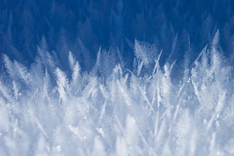 Texture of hoarfrost stock photo. Image of detail, closeup - 101082494
