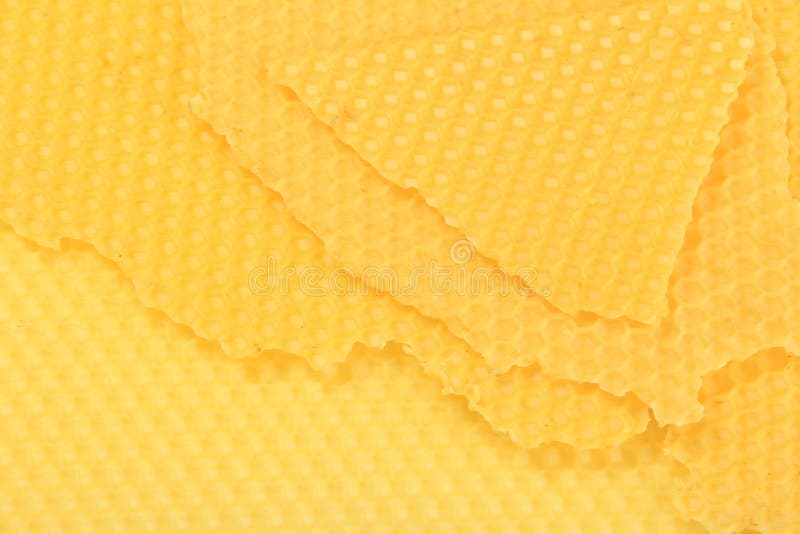 Texture of Honeycomb. Bright Yellow Honey Background Stock Illustration ...
