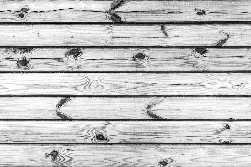 Texture of Horizontal Wooden Panels, Wall of Gray Boards, Abstract ...