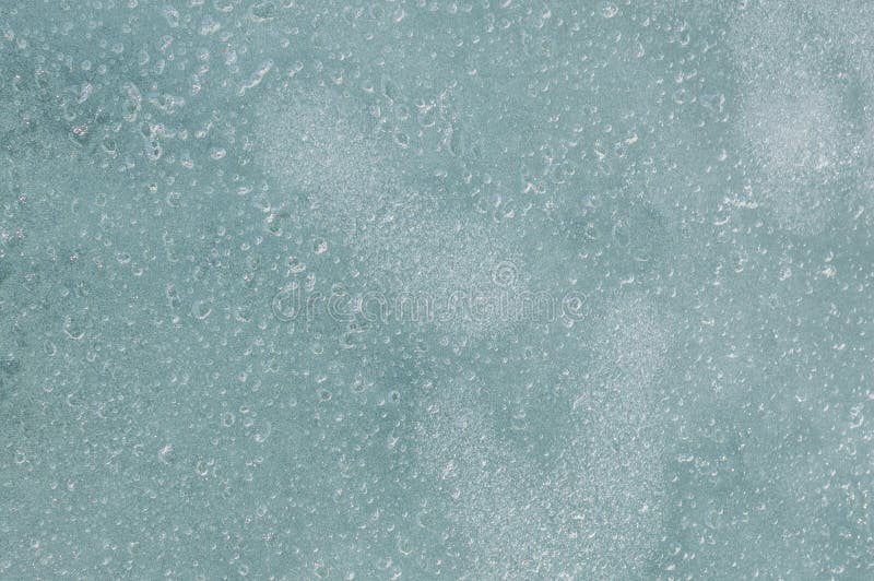 Texture of Ice with Air Bubbles, Background. Stock Photo - Image of ...