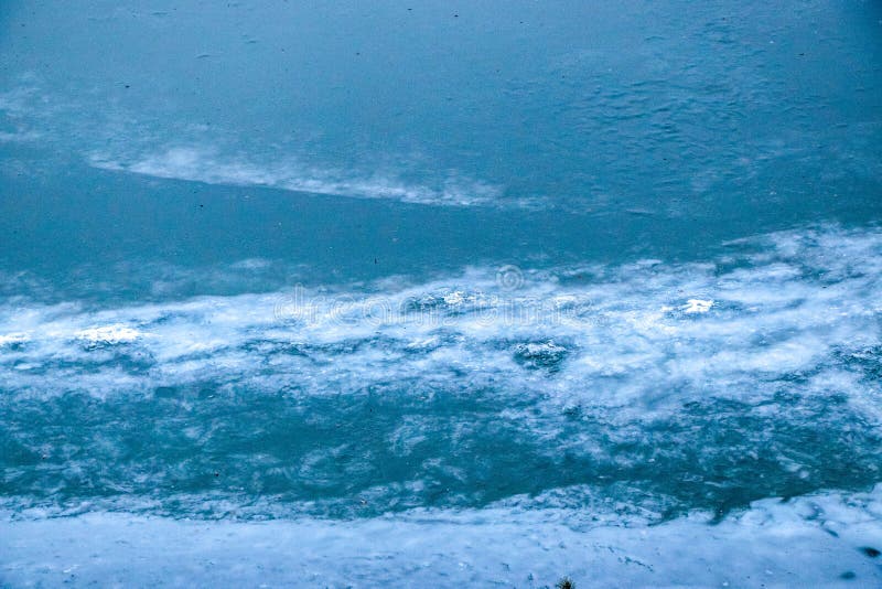 Texture of Ice of Baikal Lake with Air Bubbles Stock Photo - Image of ...