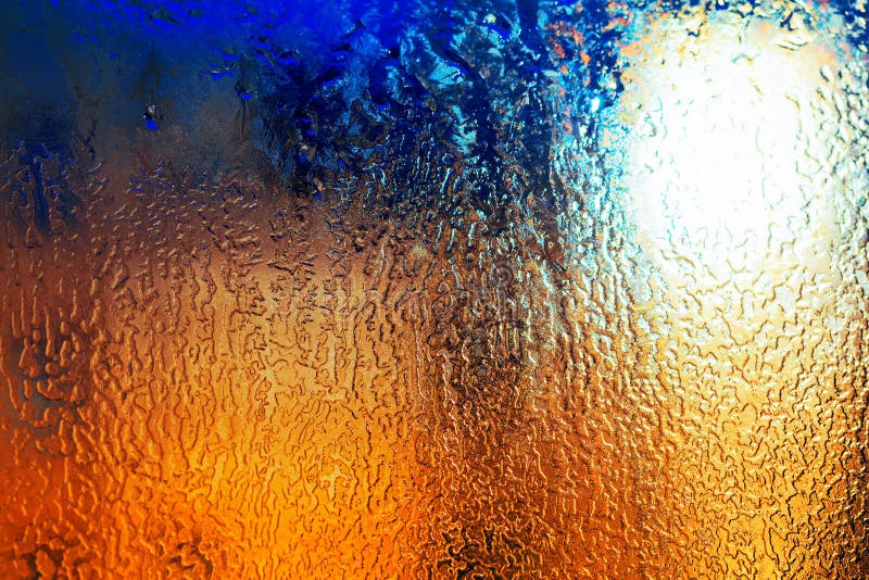 Texture of the Ice on the Glass Stock Image - Image of celebration ...