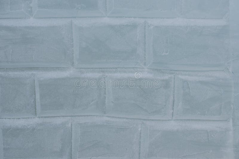 The Texture of the Ice with Printed Patterns Stock Image - Image of ...