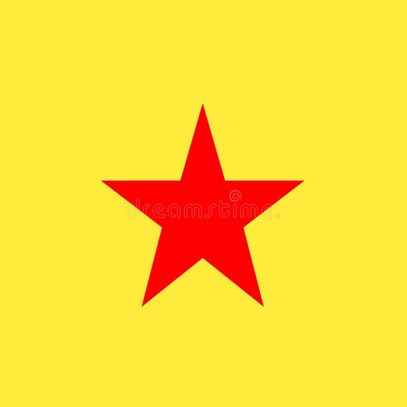 Texture Image for Background Wallpaper with Red Star on Yellow ...